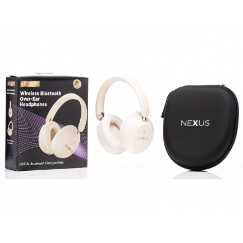 Nexus Wireless Bluetooth Over-Ear Headphones - Cream – Mulligans of ...